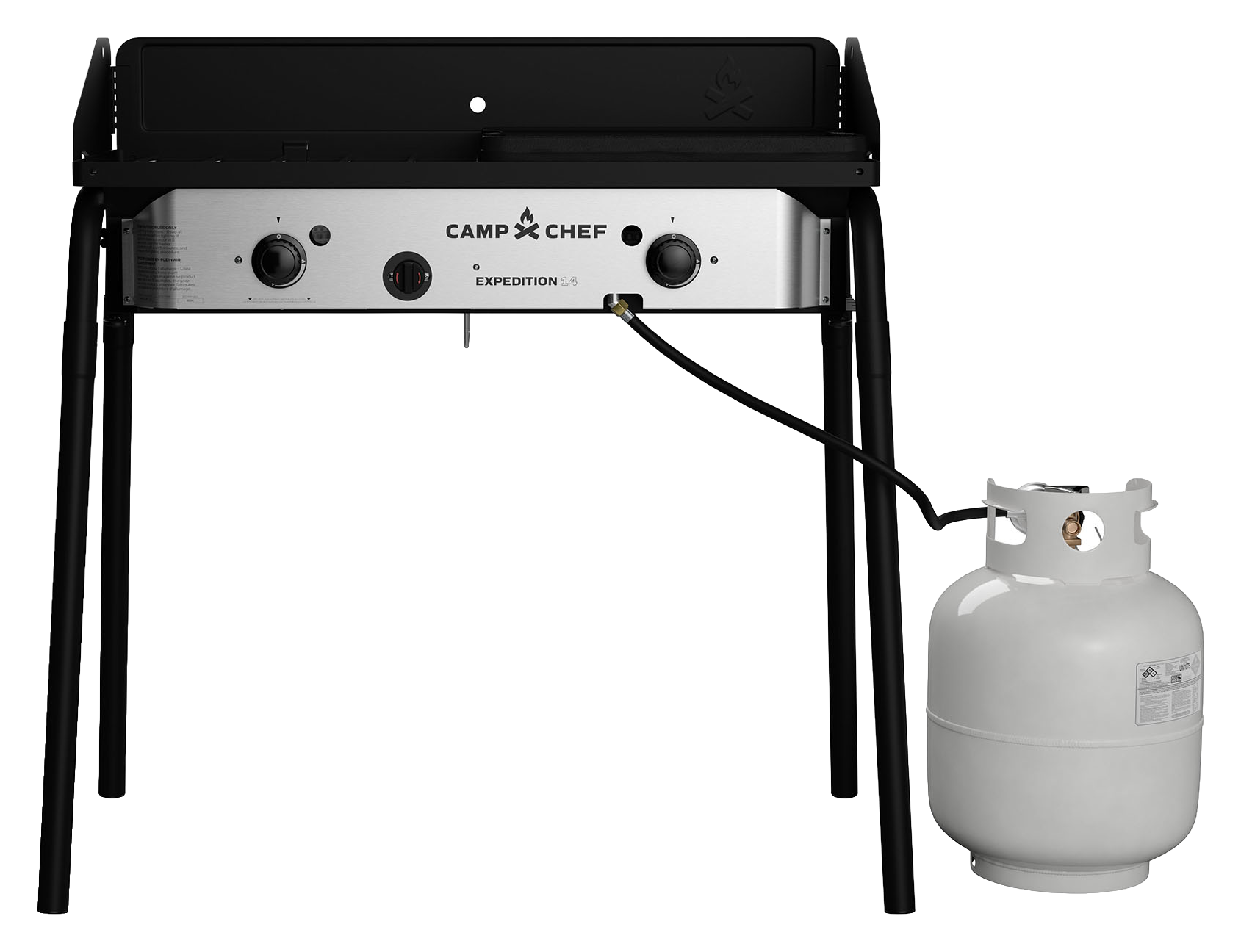 Camp Chef® Expedition 2X Two Burner Stove with Griddle | Bass Pro Shops ...